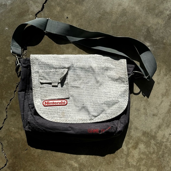 Nintendo | Bags | Nintendo Laptop Console Carry All Bag Shoulder Strap ...